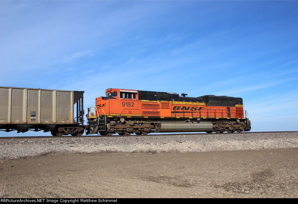 BNSF 9182 - DPU